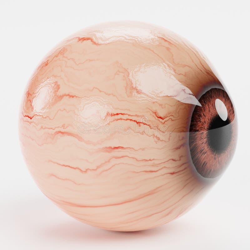 3D Render of Animal Eye stock illustration. Illustration of animal ...