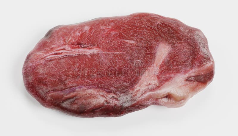 3D Render of Beef Steak stock illustration. Illustration of ribeye ...