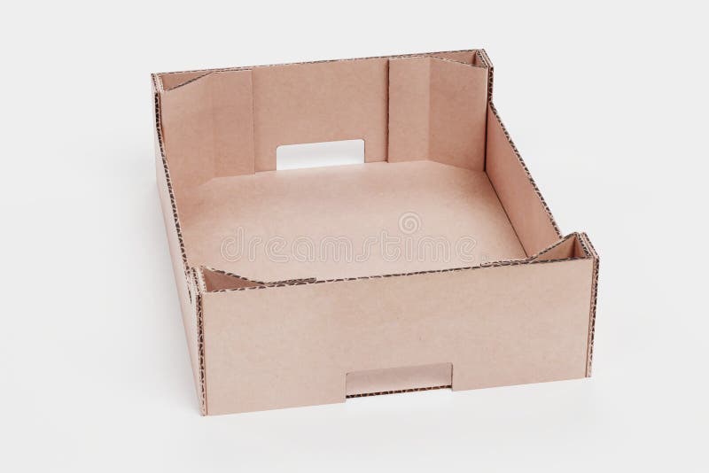 3d Render of Cardboard Box stock illustration. Illustration of store ...