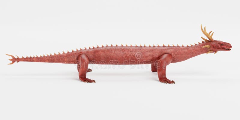 3D Render of Chinese Dragon Stock Illustration - Illustration of dragon ...