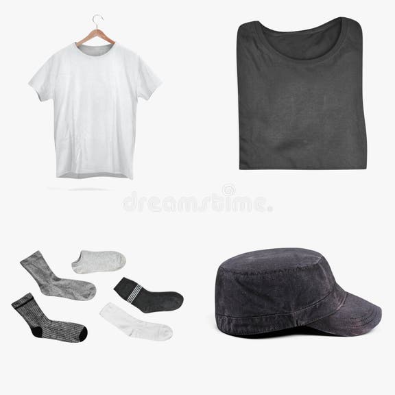 3D Render of Clothes stock illustration. Illustration of realistic ...