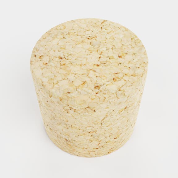 3d Render of Cork stock illustration. Illustration of stopgap - 114853804