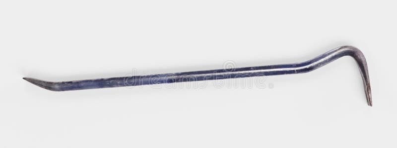 Old rusty crowbar stock photo. Image of rusty, robbery - 39558250