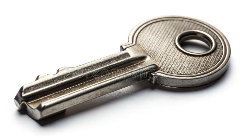 Realistic 3D Render of a Detailed Locker Key a CloseUp Mockup for ...