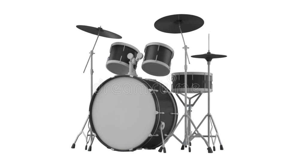 Realistic Black Drum Stock Illustrations – 739 Realistic Black Drum ...