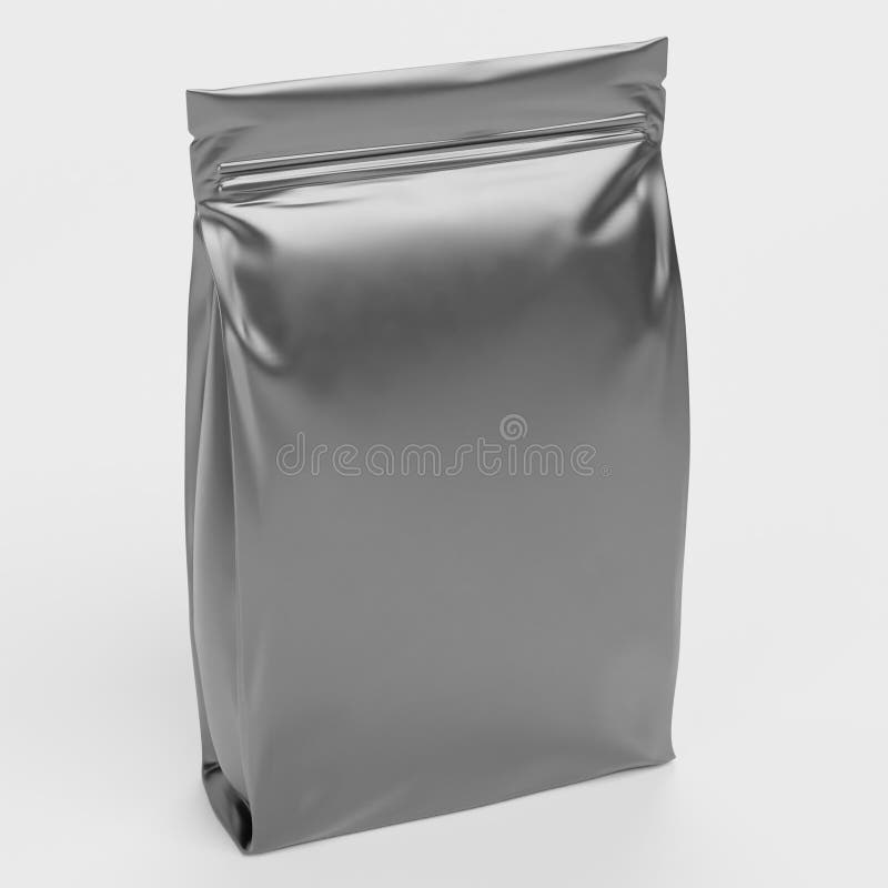 3D Render of Empty Food Containe Stock Illustration - Illustration of ...