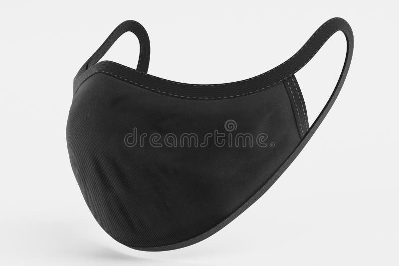 3D Render of Face Mask stock illustration. Illustration of face - 204290757