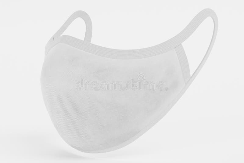 3D Render of Face Mask stock illustration. Illustration of face - 204189043