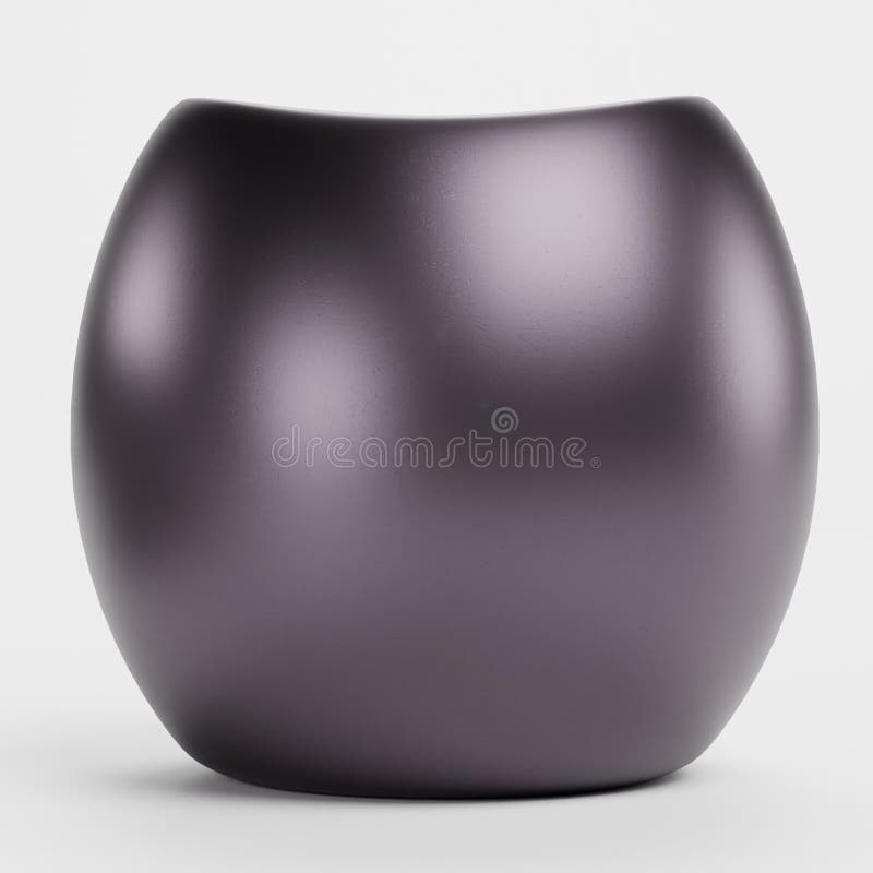 3D Render of Flower Pot stock illustration. Illustration of render ...
