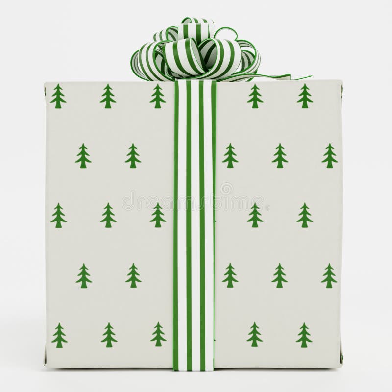 3D Render of Gift stock image. Image of package, giftbag - 262933761