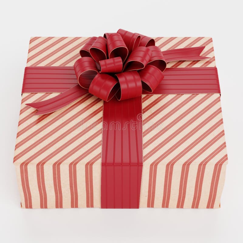 3D Render of Gift stock illustration. Illustration of giftbox - 263316261
