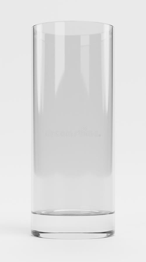 3D Render of Glass stock illustration. Illustration of booze - 262933825
