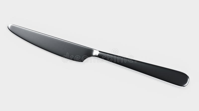 3D Render of Knife stock illustration. Illustration of knife - 263249525