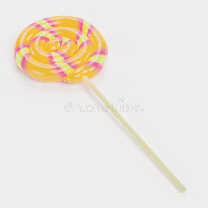 3D Render of Lollipop stock illustration. Illustration of food - 236442131