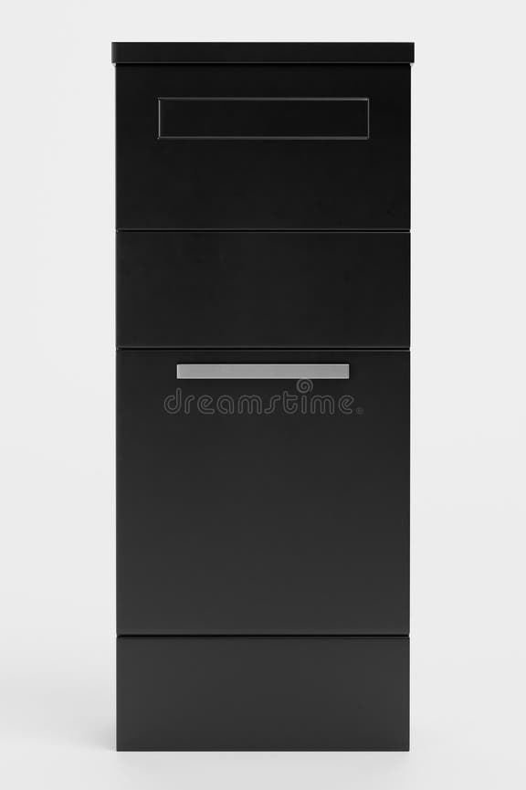 3D Render of Mail Box stock illustration. Illustration of shipment ...