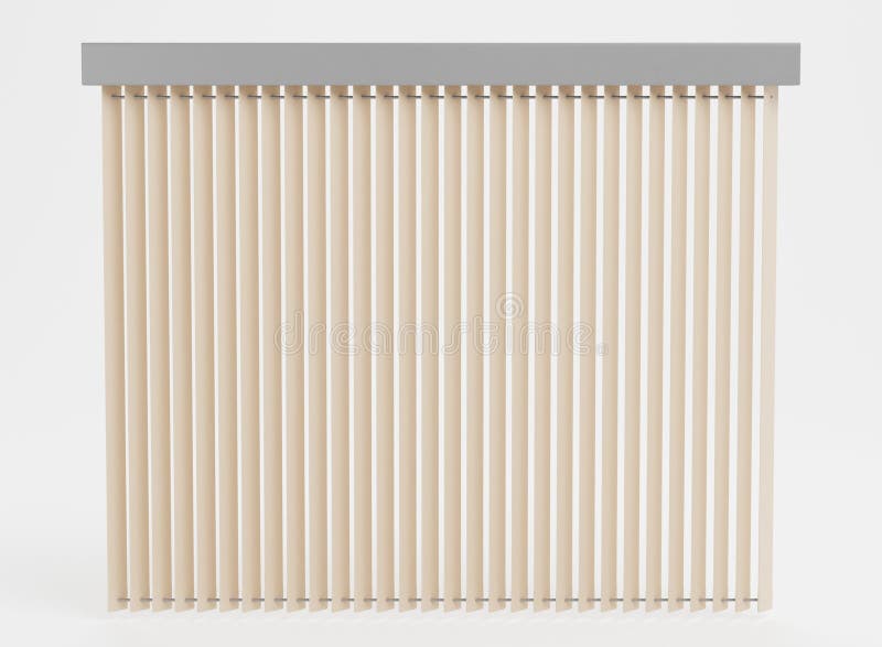 3D Render of Office Blinds stock illustration. Illustration of jalousie ...