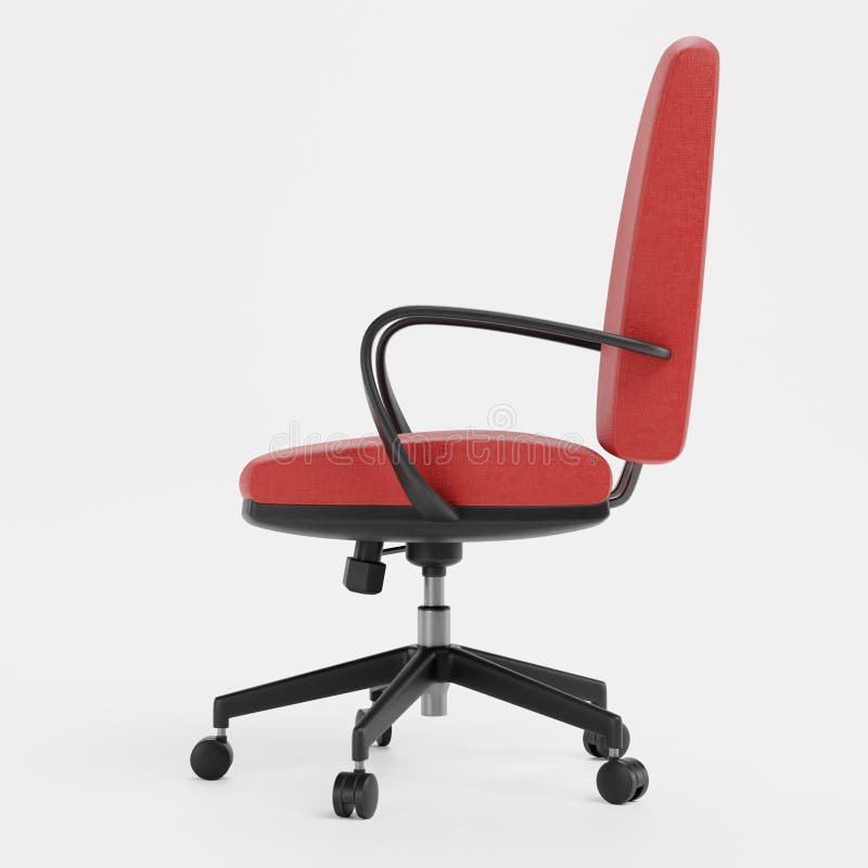 3D Render of Office Chair stock illustration. Illustration of furniture ...