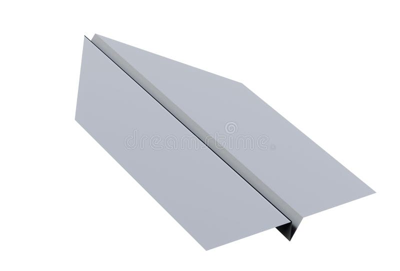 Realistic 3d Render of Origami Plane Stock Illustration - Illustration ...