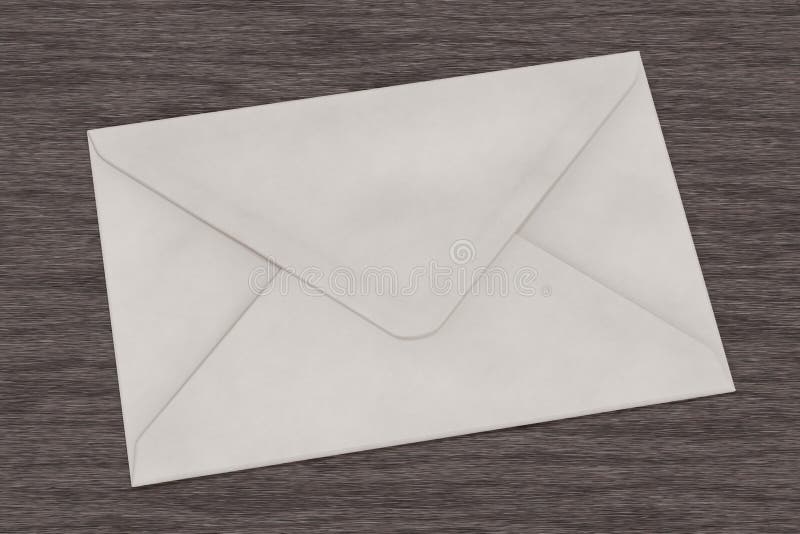 3D Render of Paper Envelope Stock Illustration - Illustration of ...