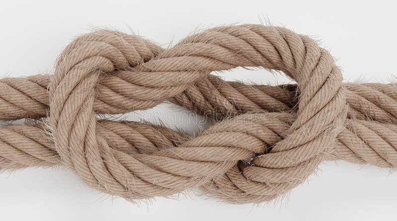 3D Render of Rope stock illustration. Illustration of pile - 236442258