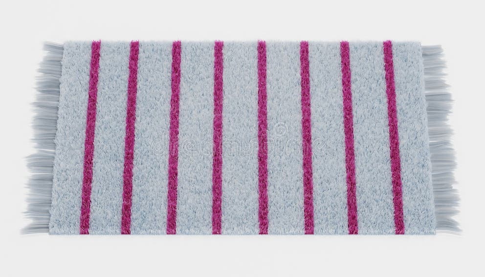 Realistic 3d Render of Rug stock illustration. Illustration of floor ...