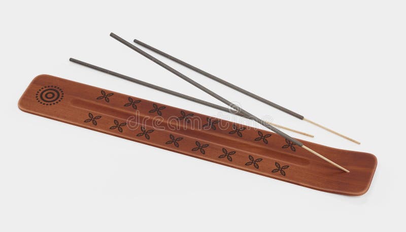 3d Render of Scented Sticks Stock Illustration - Illustration of smoke ...