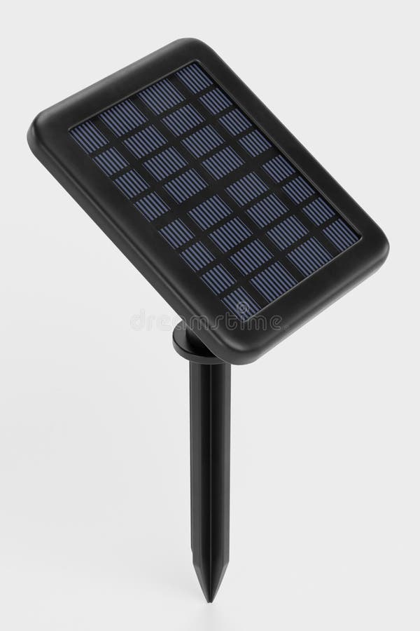 3D Render of Solar Panel stock illustration. Illustration of render ...