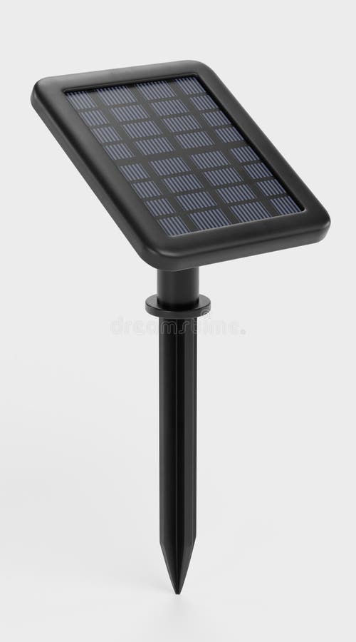 3D Render of Solar Panel stock illustration. Illustration of ...