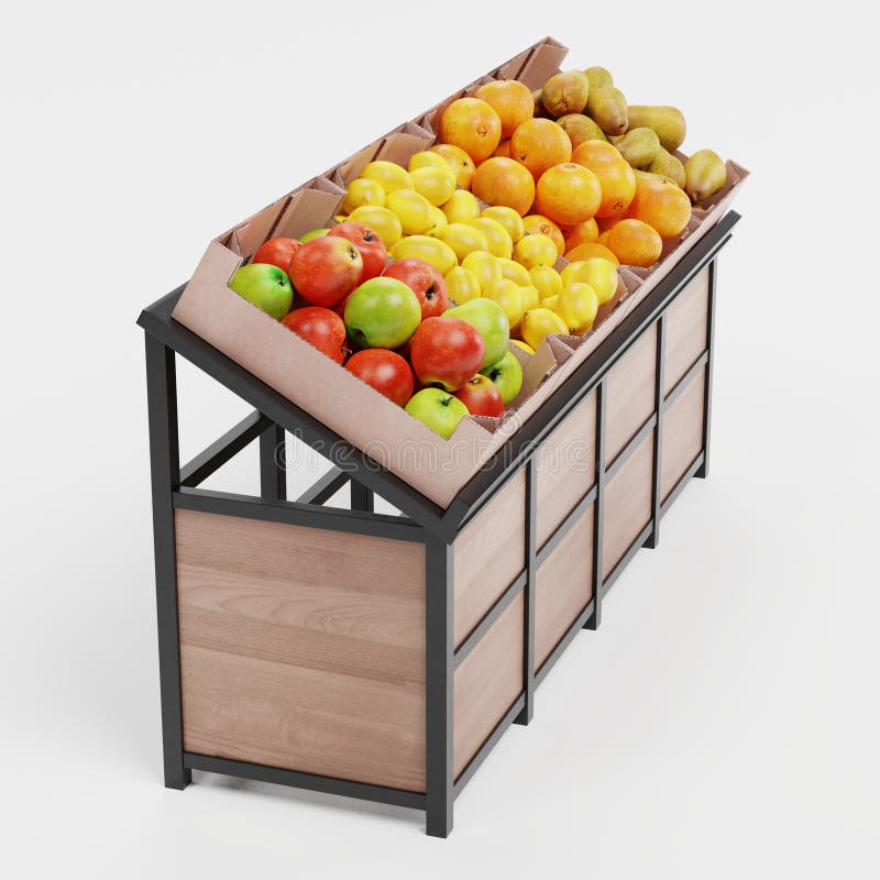 3D Render of Fig Fruit stock illustration. Illustration of realistic ...