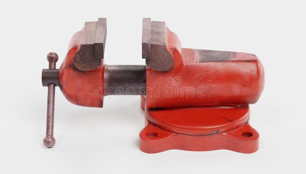 3D Render of Vice Tool stock illustration. Illustration of craft ...