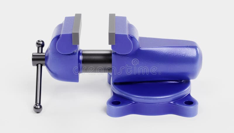 3D Render of Vice Tool stock illustration. Illustration of worn - 149269703