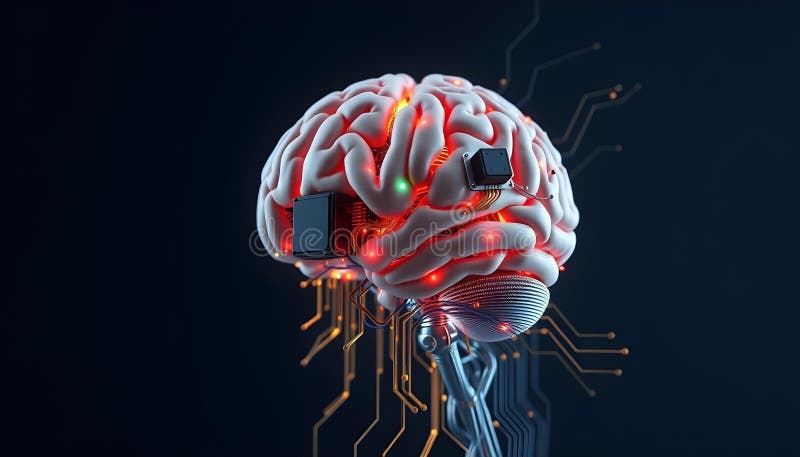 Realistic 3D Rendering of Fusion Brain Computer - Artificial ...