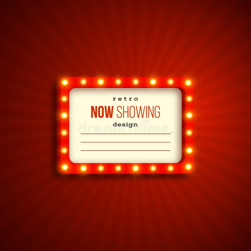 3d cinema sign. stock illustration. Illustration of advertise - 91792586