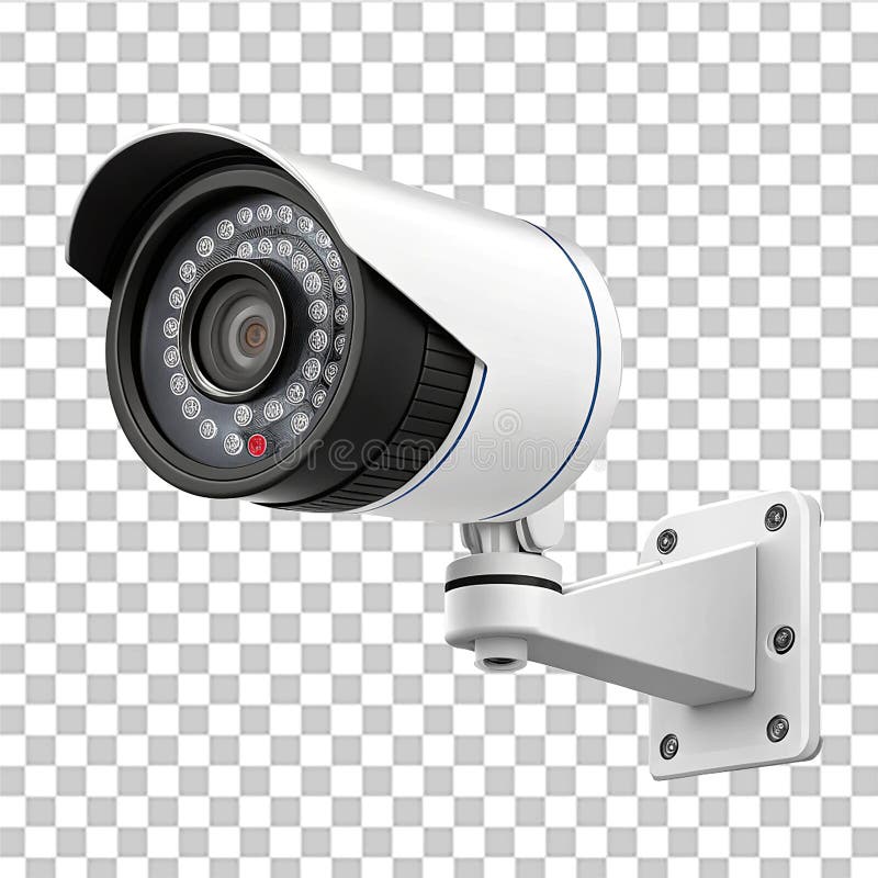 Realistic 3D Security Camera Rendering for Surveillance Stock ...