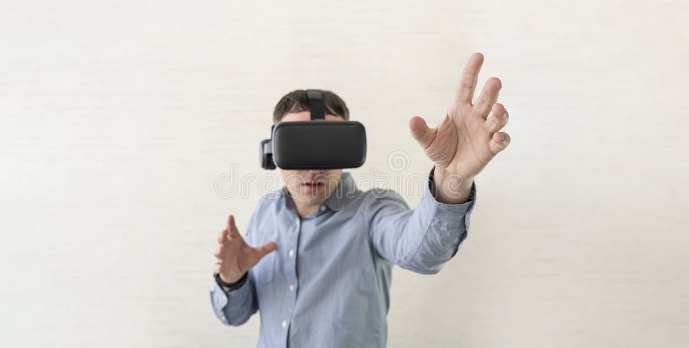 Realistic 3d Visualization, Innovative Business Technology. Augmented ...