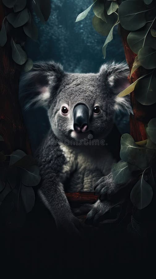 Realistic Dark Background with Full Focus AI Generated Stock ...