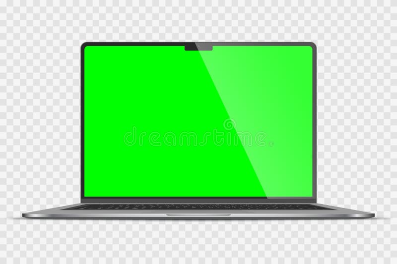Isolated Gold Laptop Transparent Screen Stock Illustrations – 215 ...
