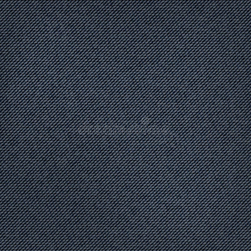 Realistic Denim Blue Jeans Texture. Background Stock Illustration ...