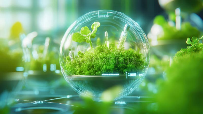 Realistic Depiction of Closed Loop Systems in Nature Stock Illustration ...