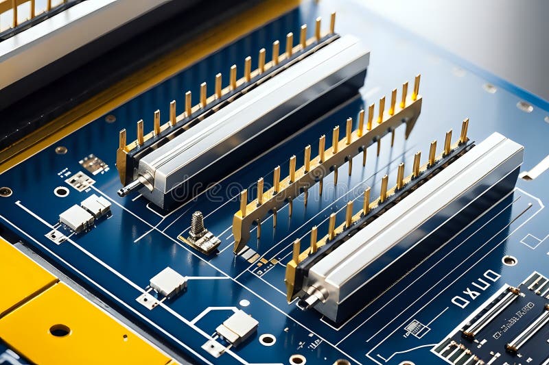 Realistic Depiction of Surface Mounting Technology (SMT) Components ...