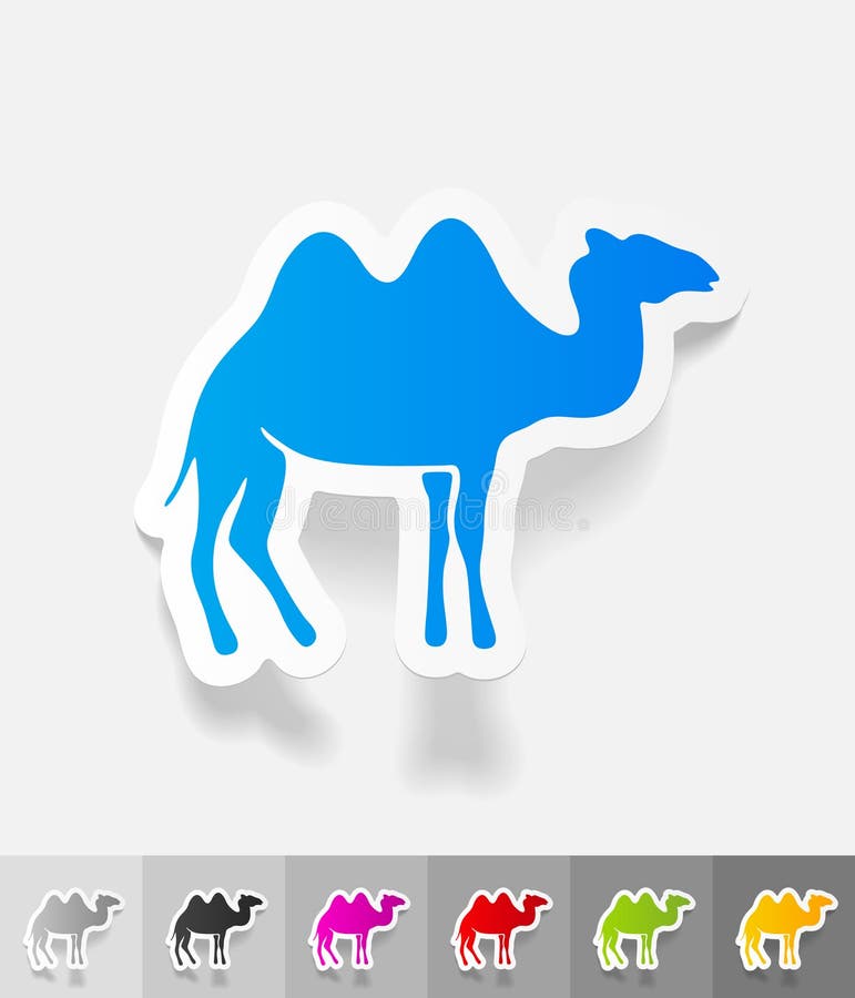 Camel Sticker Stock Illustrations – 946 Camel Sticker Stock ...
