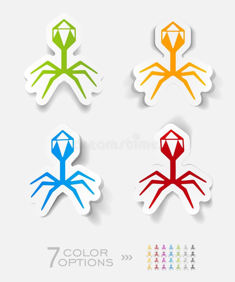 Realistic Design Element. Organisms Stock Vector - Illustration of ...