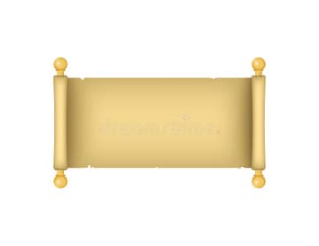 Ancient Paper Scroll Horizontal View Stock Illustrations – 124 Ancient ...