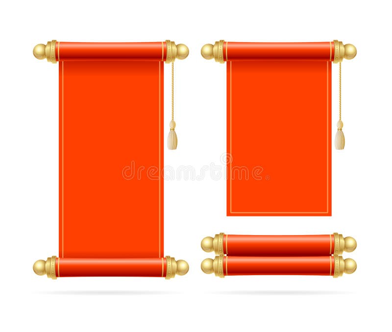 Closed Scroll Clipart