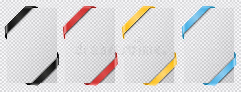 Transparent Diagonal Banners Stock Illustrations – 59 Transparent ...