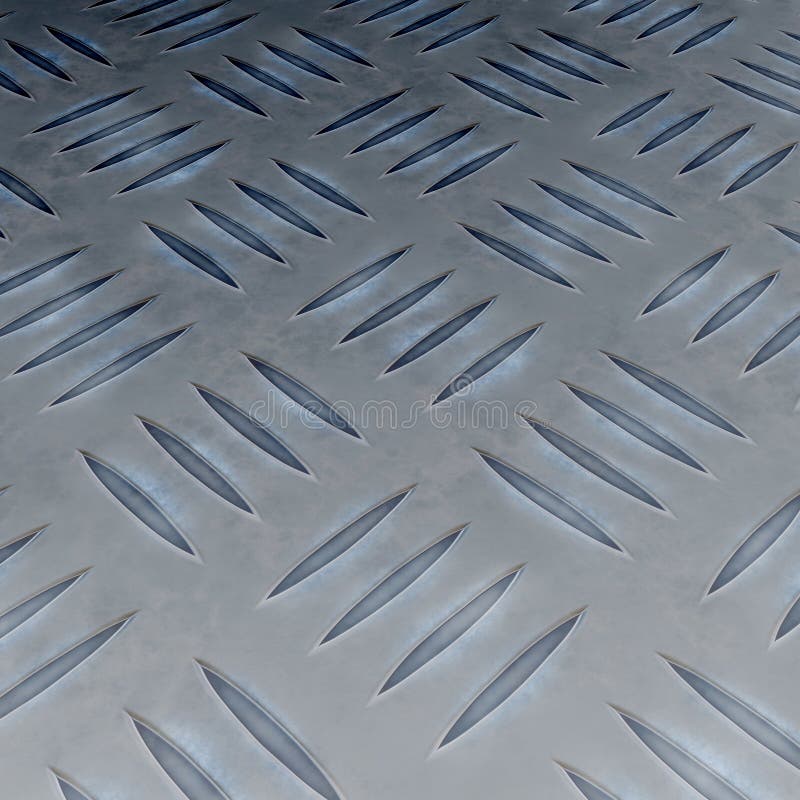 Diamond Plate Frame Vector stock vector. Illustration of heavy - 7298306