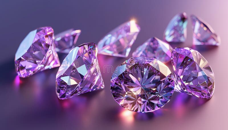 Realistic Diamonds stock photo. Image of shine, refraction - 368287310