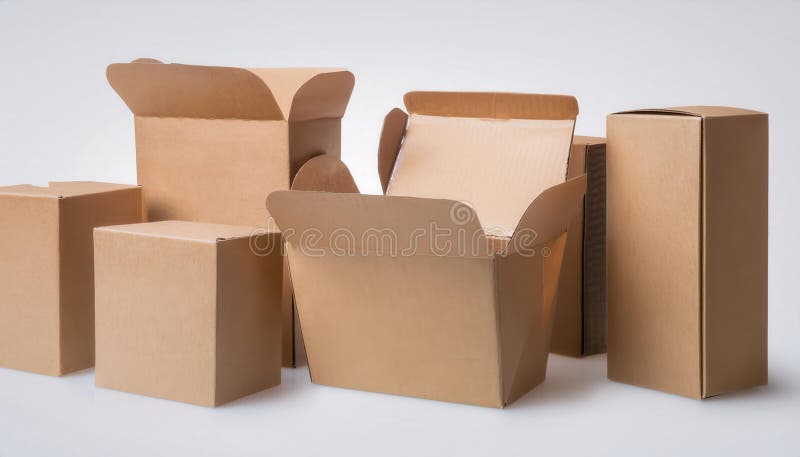 Realistic Digital Rendering of Multiple Identical Open Food Packaging ...