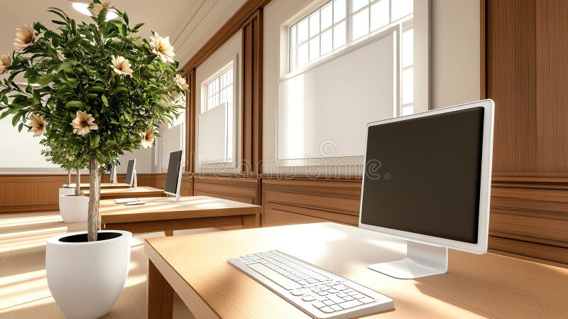 Realistic Digital Workspaces for Collaboration Showcasing an Advanced ...
