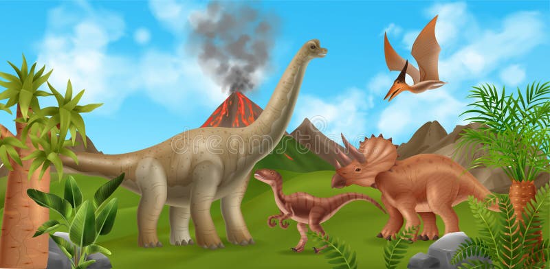 Realistic Stegosaurus Stock Illustrations – 1,263 Realistic Stegosaurus ...